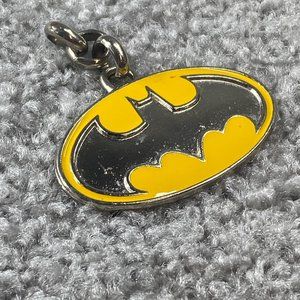 Jewelry | Batman Pendant Medal Medallion 1999 Dc Comics Yellow Enamel ...